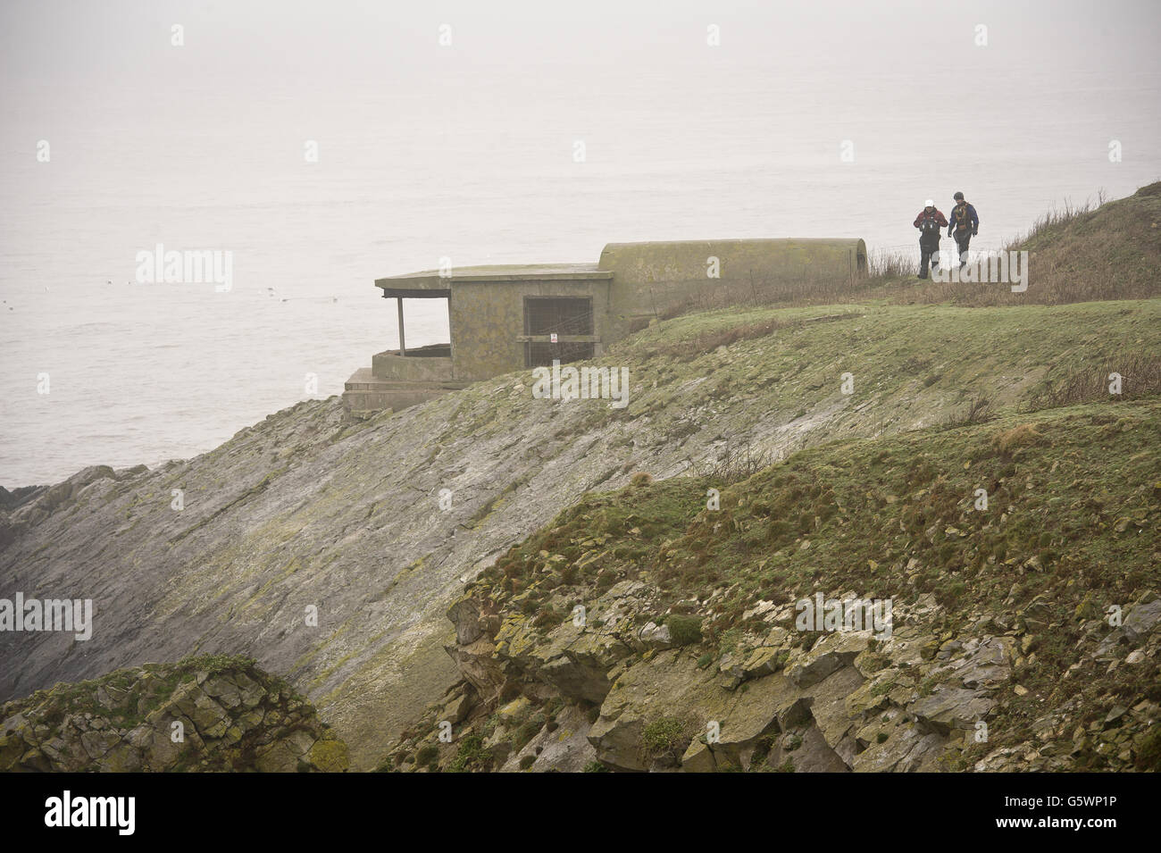 Flat Holm Island - Bristol Channel Stock Photo - Alamy