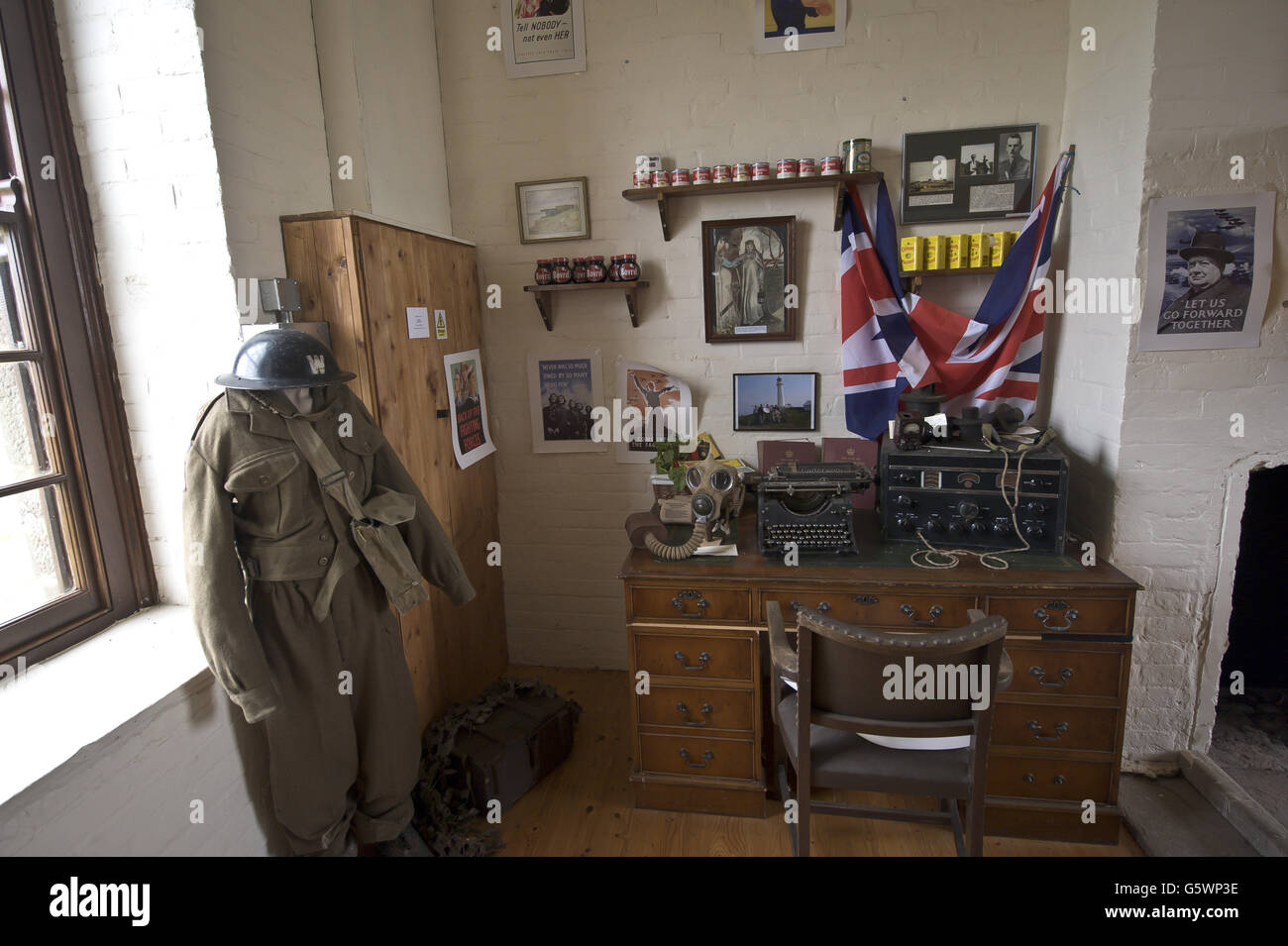 Flat Holm Island - Bristol Channel Stock Photo - Alamy