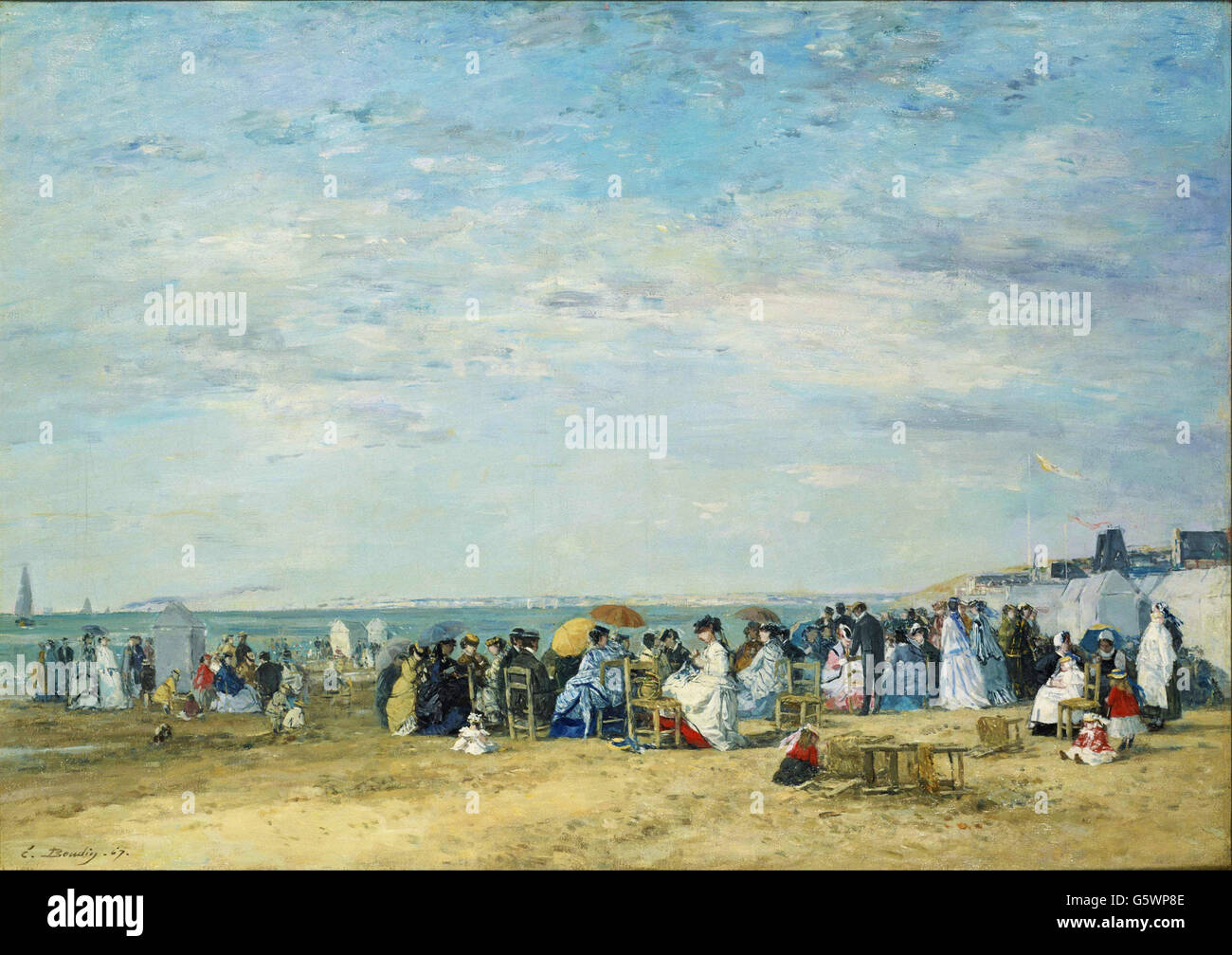 Boudin trouville hi-res stock photography and images - Alamy