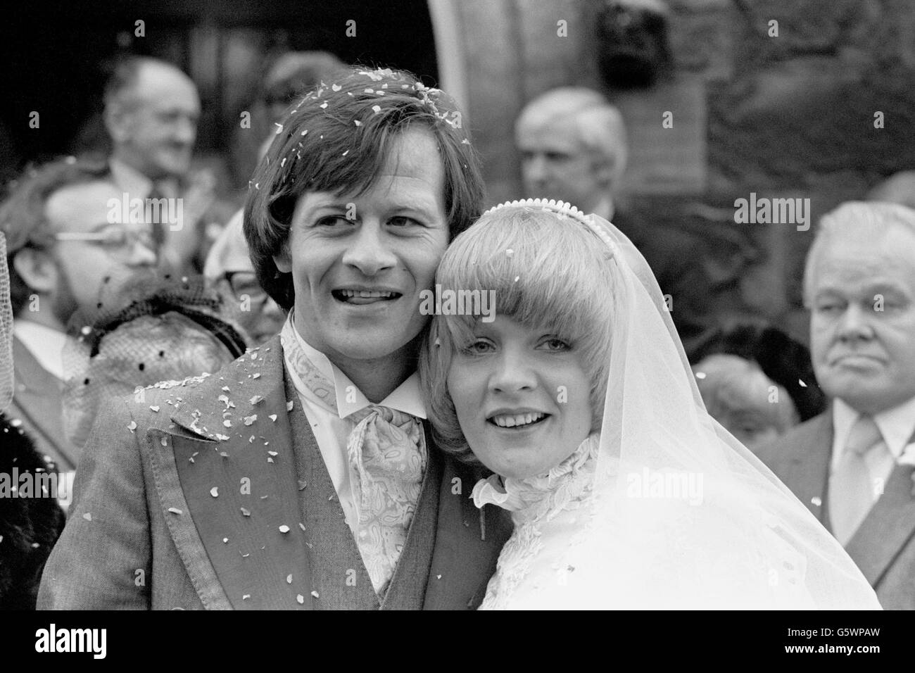 Alex Higgins marries Stock Photo - Alamy