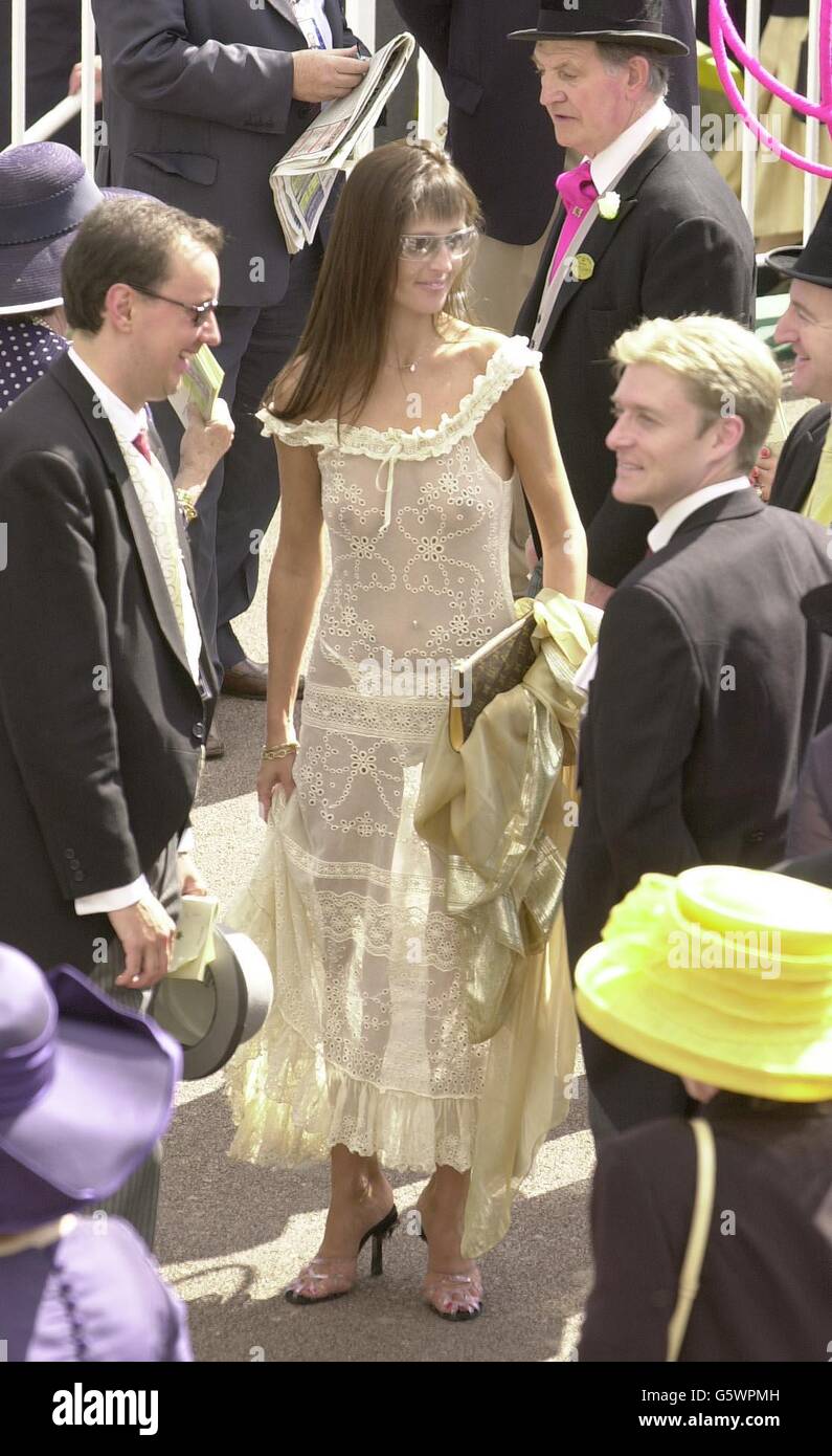 Charlie McEntee keeps cool in sunshine at Ascot racecourse, which ...
