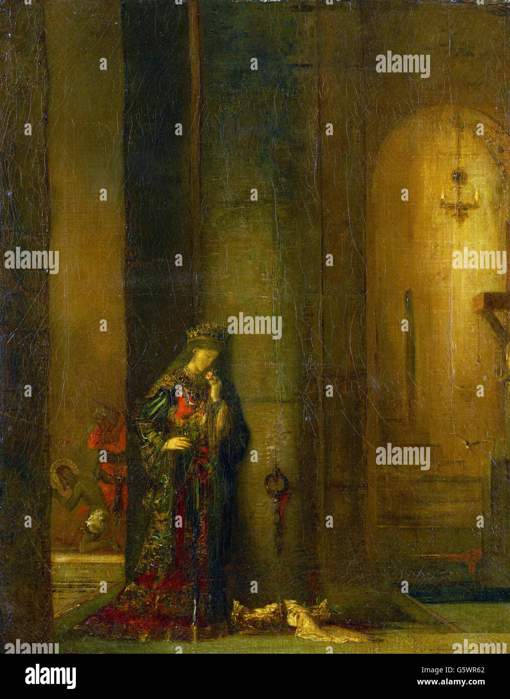 Gustave Moreau - Salome at the Prison Stock Photo - Alamy