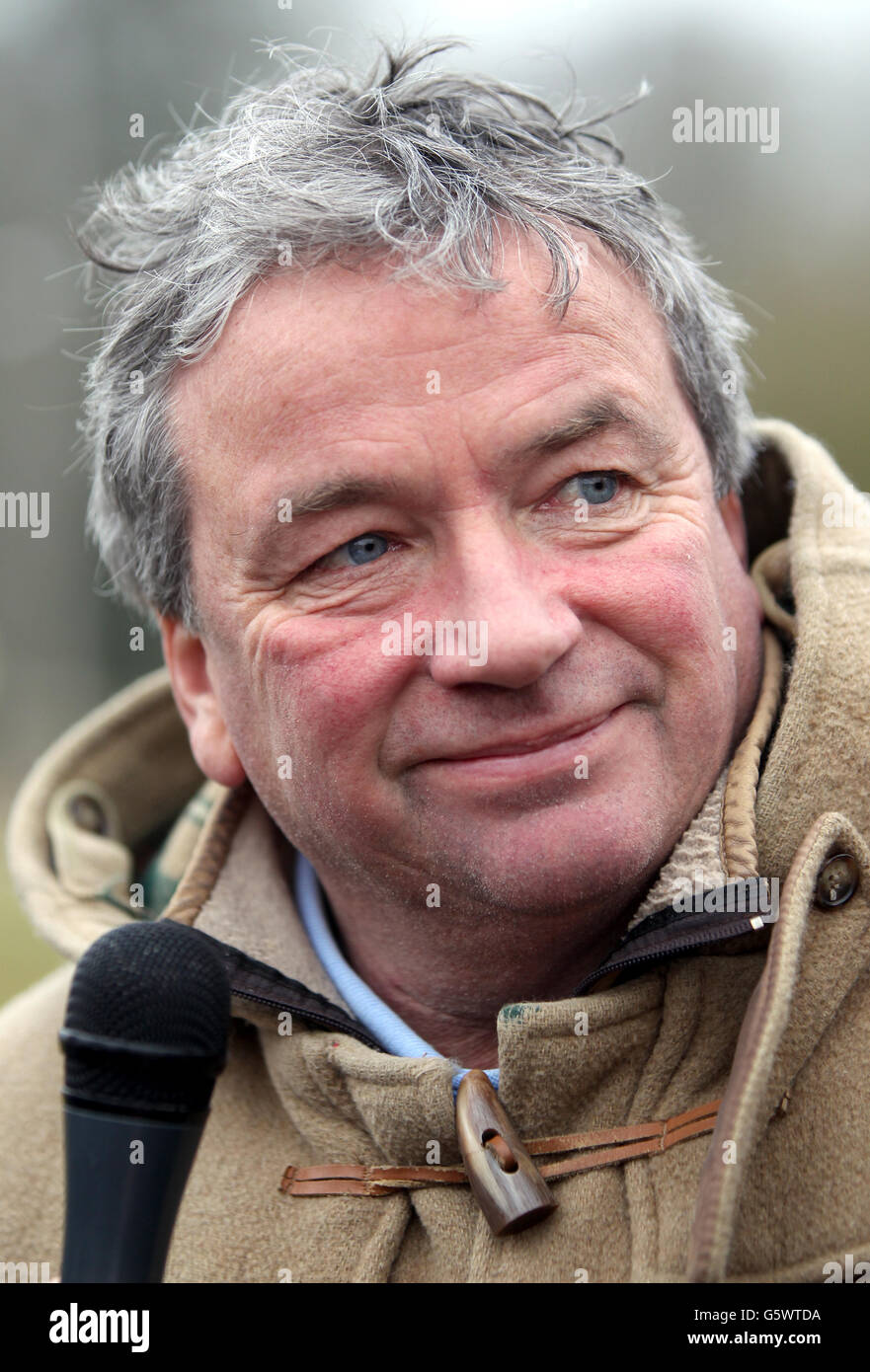 Nigel twiston davies stables grange hill farm hi-res stock photography ...