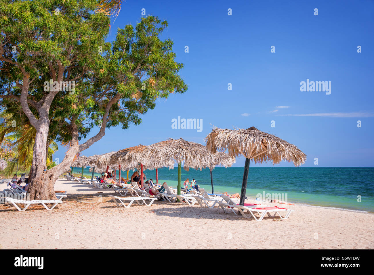 Ancon beach, Trinidad, Cuba Stock Photo - Alamy