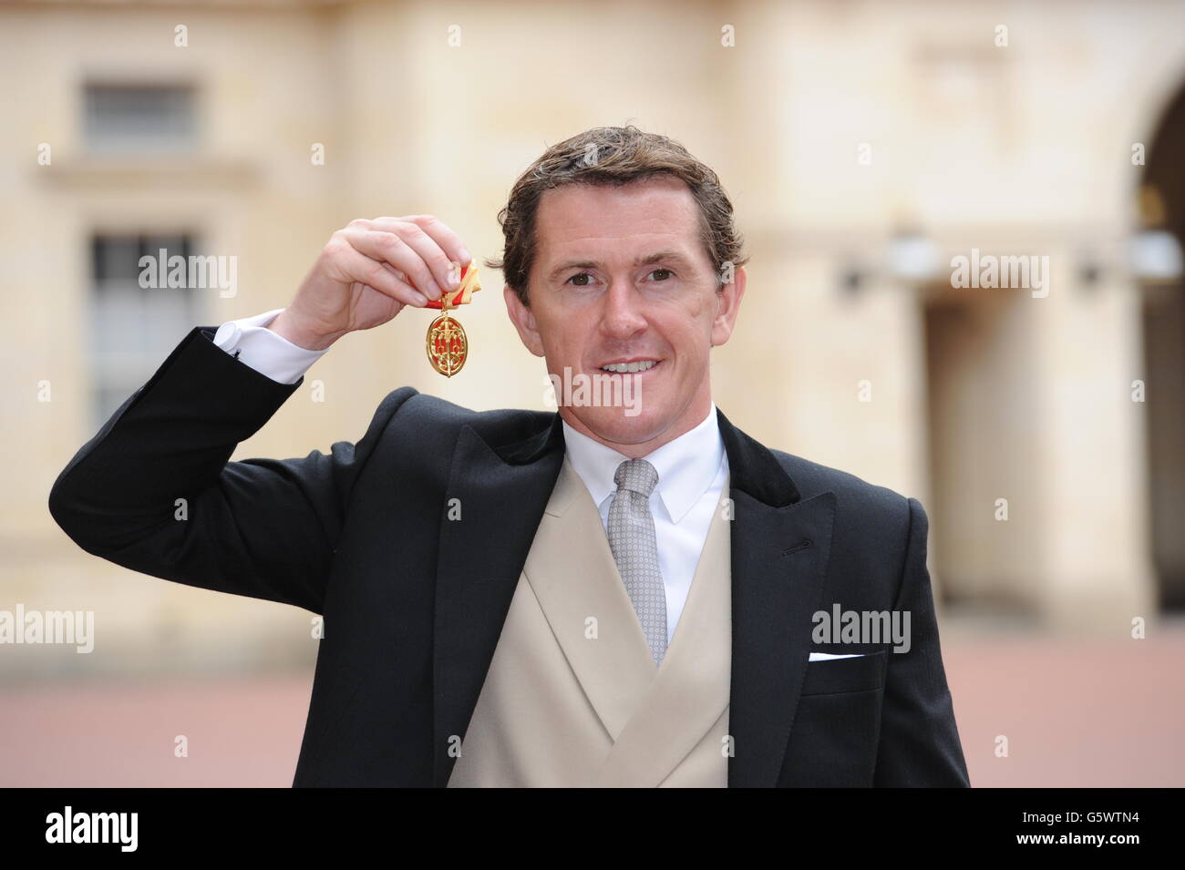 Former champion jockey Sir Anthony McCoy after he was made a Knight ...