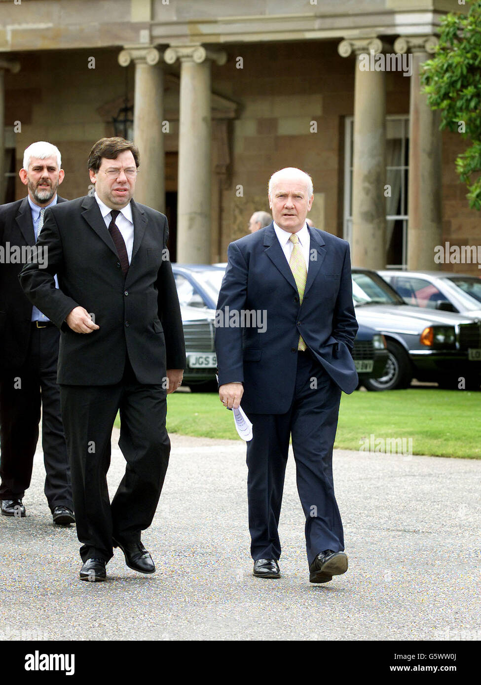 Hillsborough castle agreement hi-res stock photography and images - Alamy