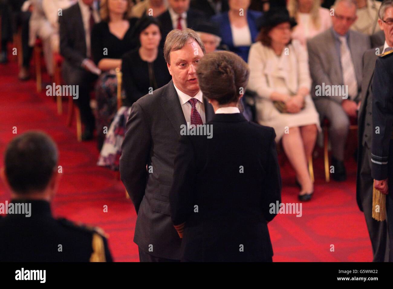 Robert Howden from Wakefield is made an Officer of the Order of the ...