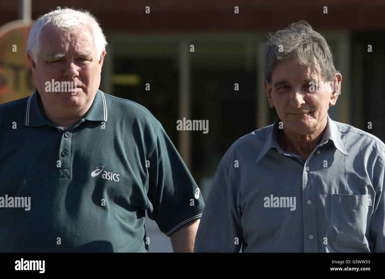 Billy Power & Frank Johnson (R Stock Photo - Alamy