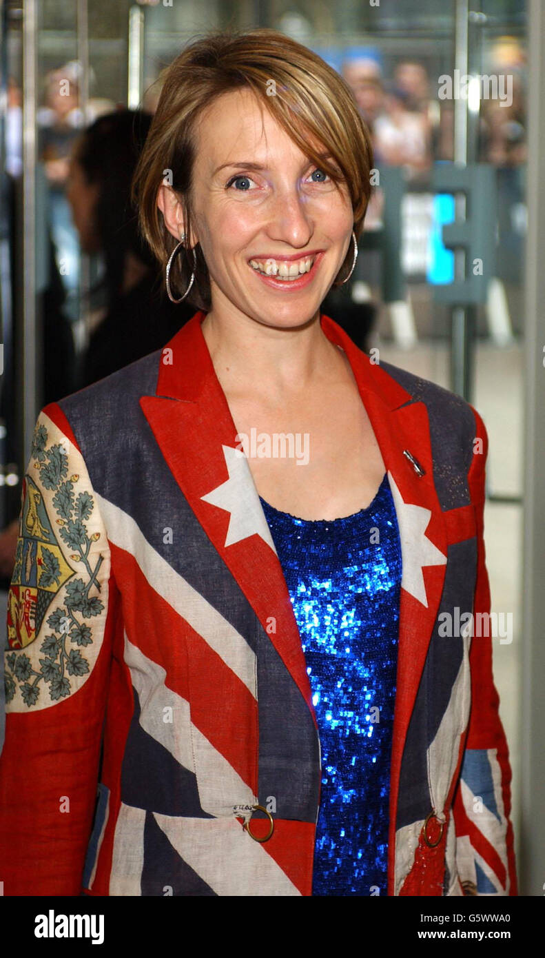 Artist Sam Taylor-Wood arrives for the premiere of Steven Spielberg's ...