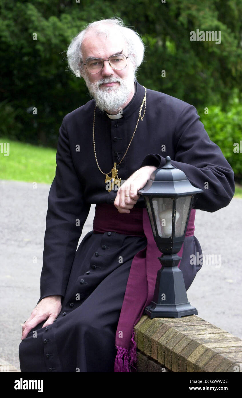 Rowan Williams - Archbishop of Wales Stock Photo - Alamy