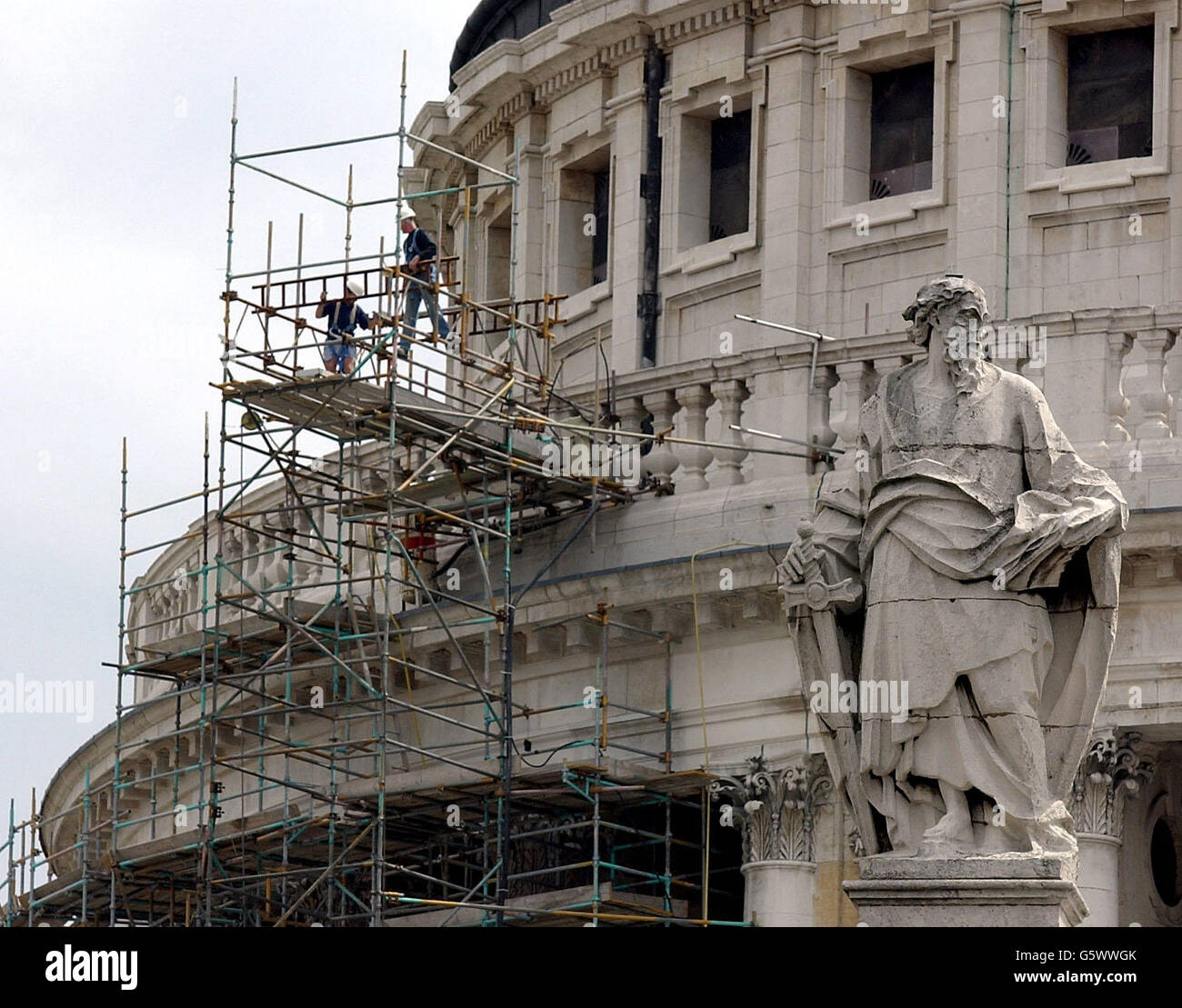St Paul's Cathedral restoration Stock Photo - Alamy
