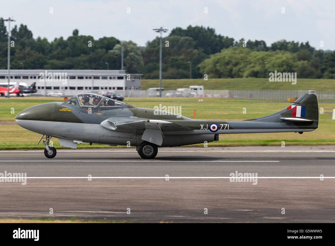 De havilland vampire hi-res stock photography and images - Alamy