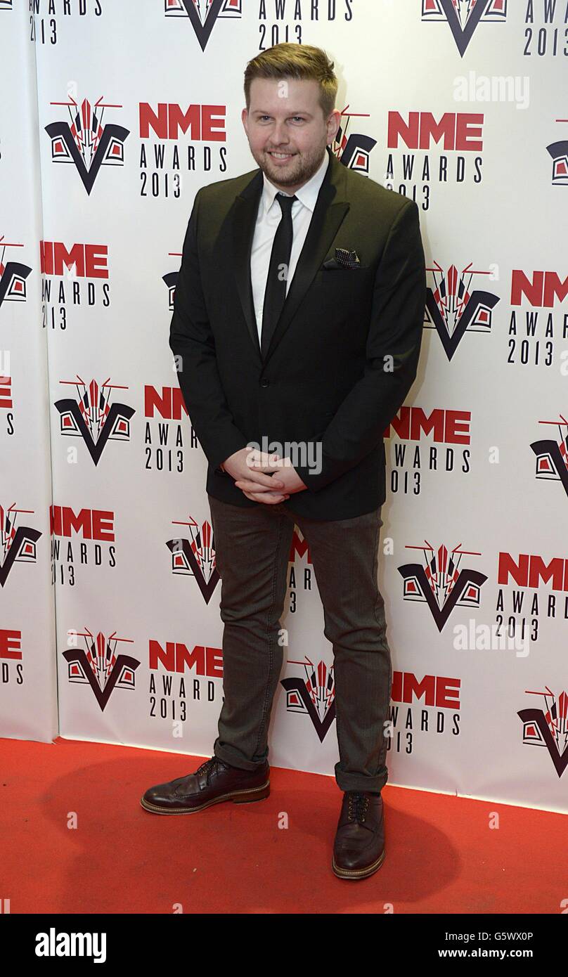 NME Awards 2013 - Arrivals - London Stock Photo - Alamy