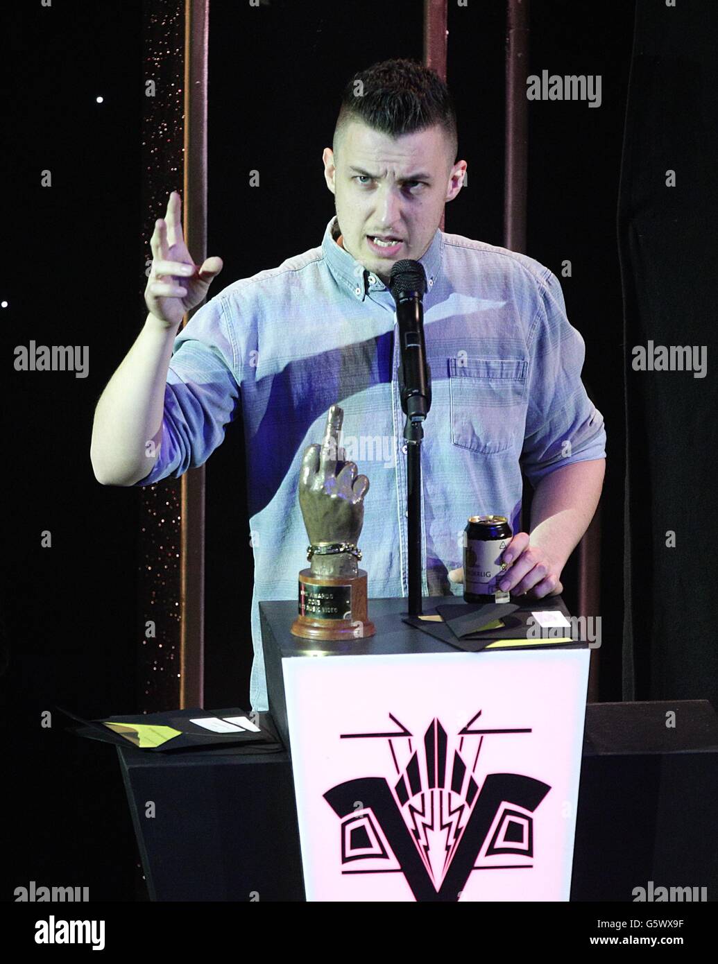 Matt helders nme awards hi-res stock photography and images - Alamy