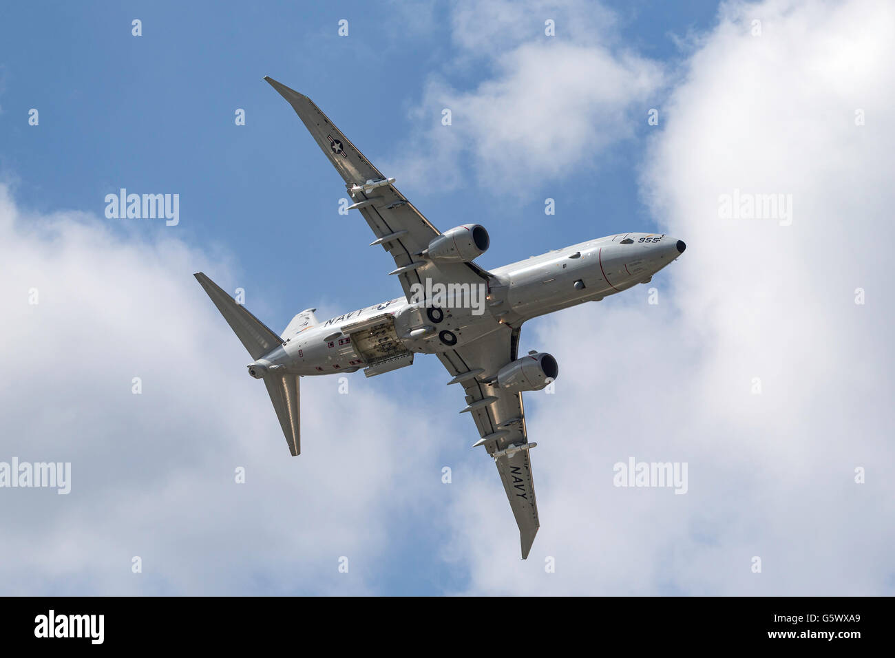 Untied States Navy Boeing P-8A Poseidon maritime patrol aircraft at the ...
