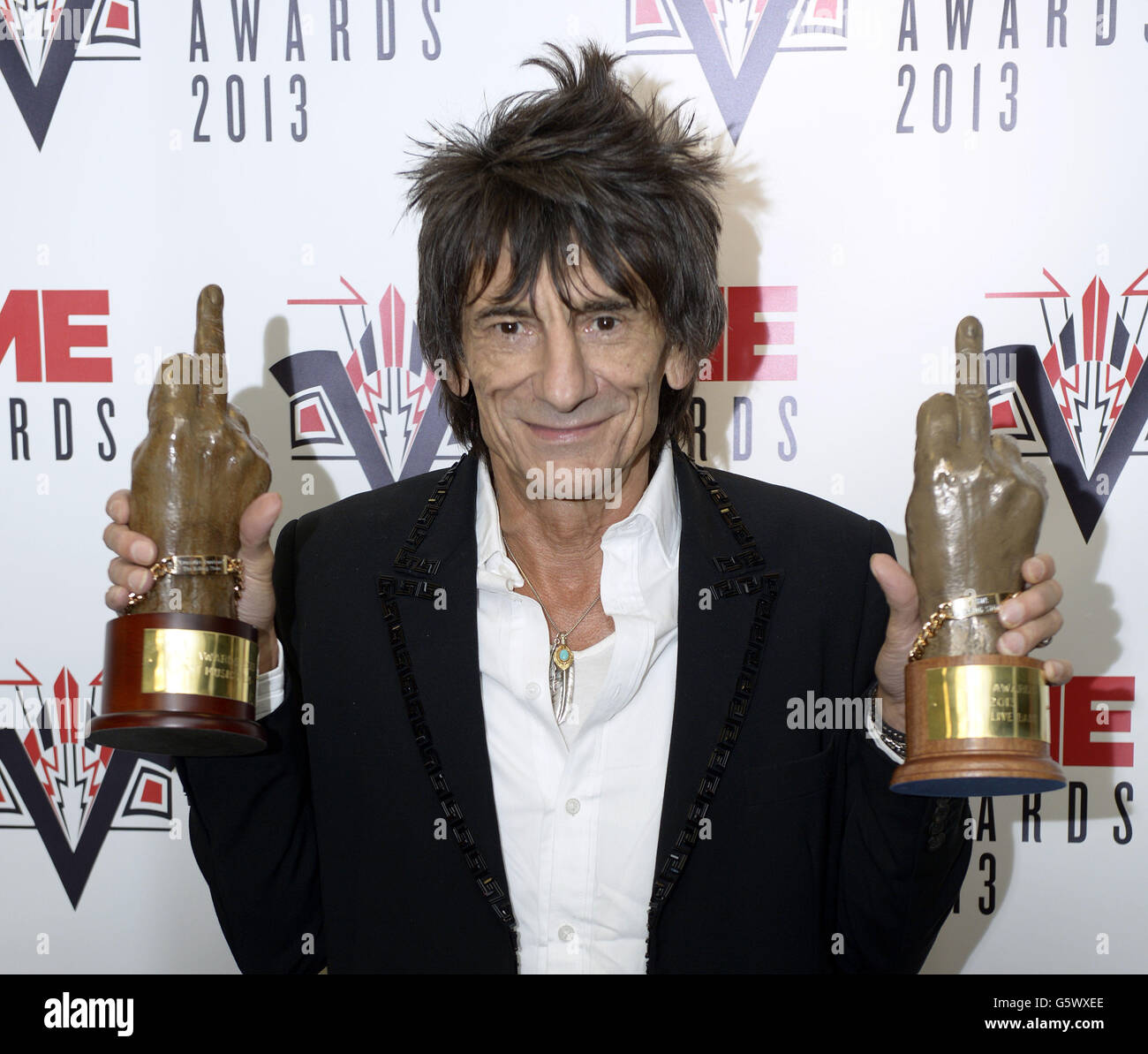 NME Awards 2013 - Press Room - London Stock Photo - Alamy