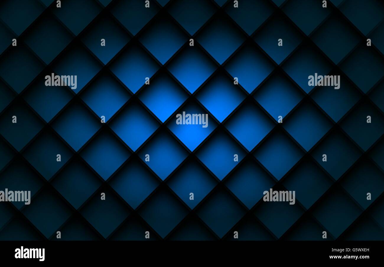 Blue square vector background box overlap layer angle with space shadow ...