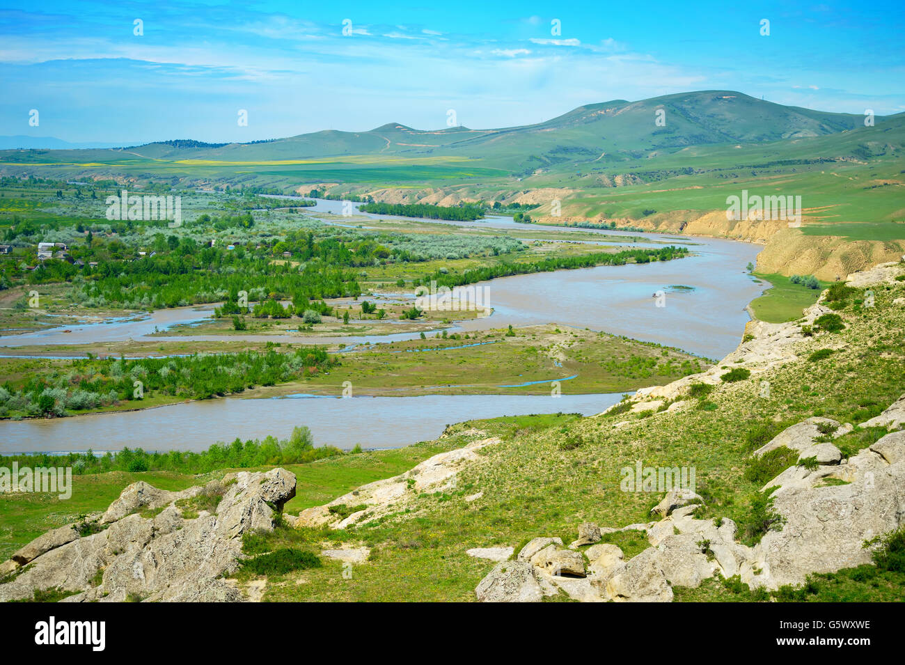 Caucasus mountains cave hi-res stock photography and images - Alamy