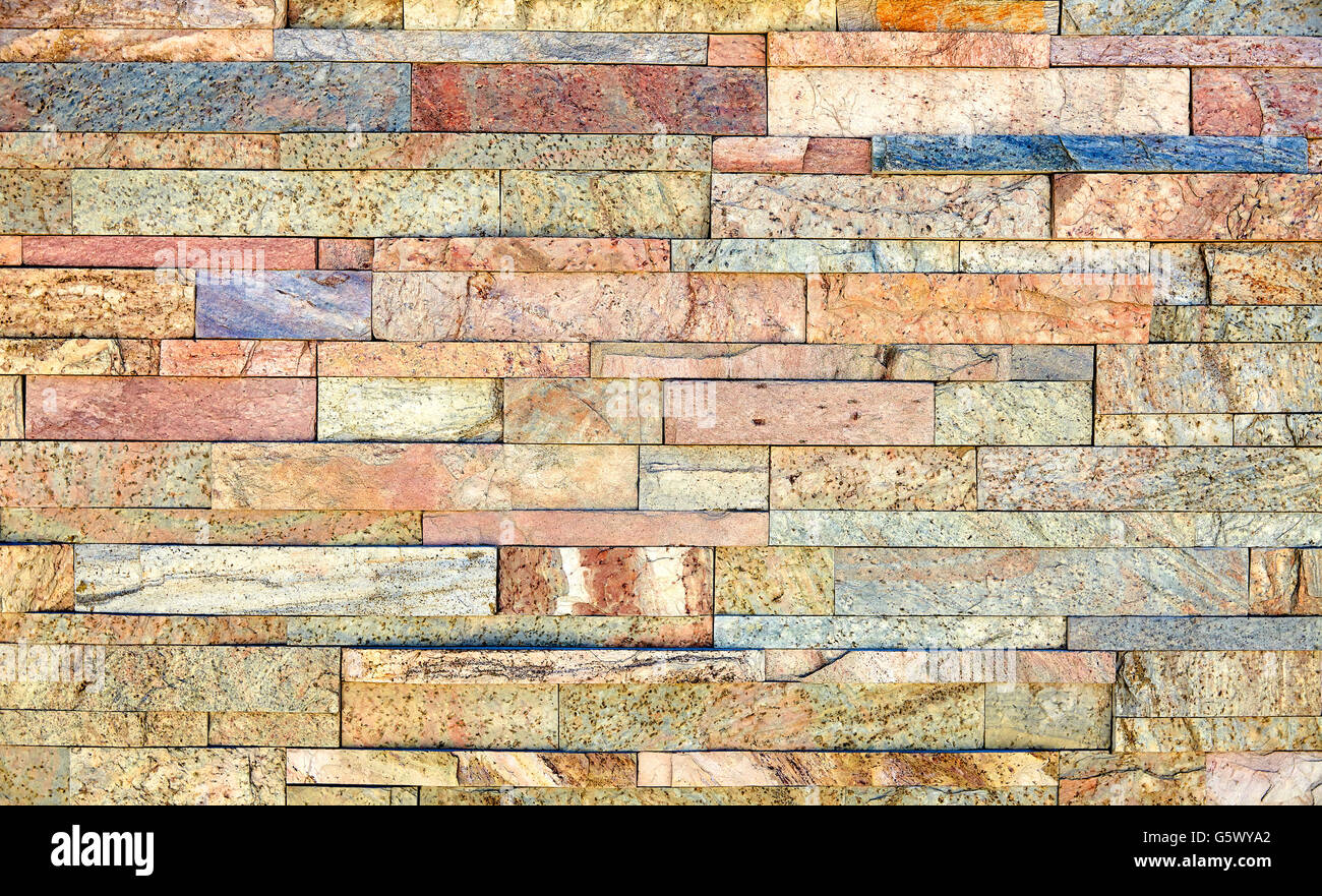 Natural stone materials in classic building patterns and methods for ...