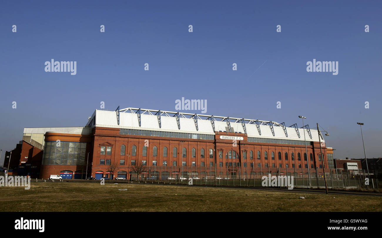 Ibrox stadium views hi-res stock photography and images - Alamy
