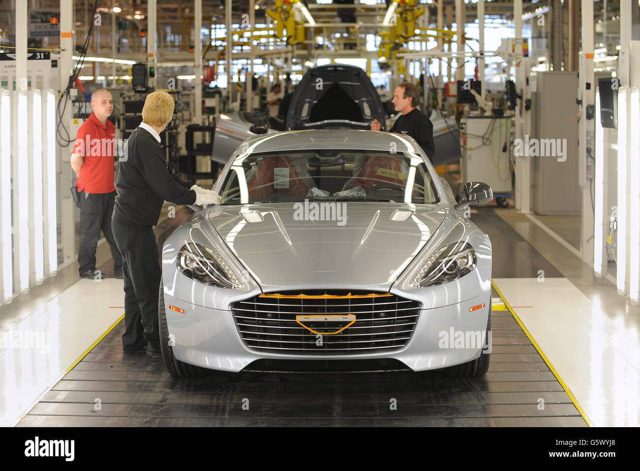Aston Martin headquarters Stock Photo - Alamy