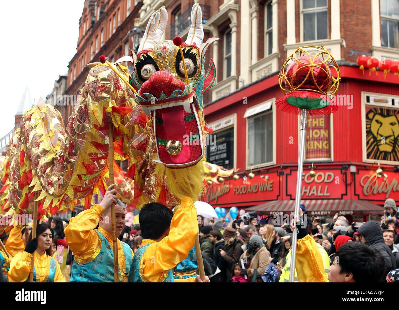 Chinese New Year celebrations Stock Photo - Alamy