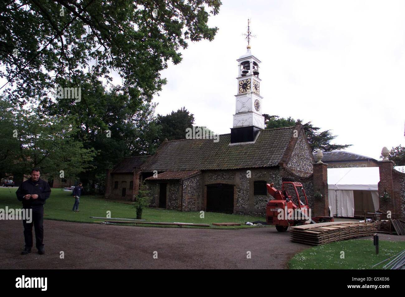 Coldham Hall, Lawshall, Suffolk, the new home of Claudia Schiffer and ...