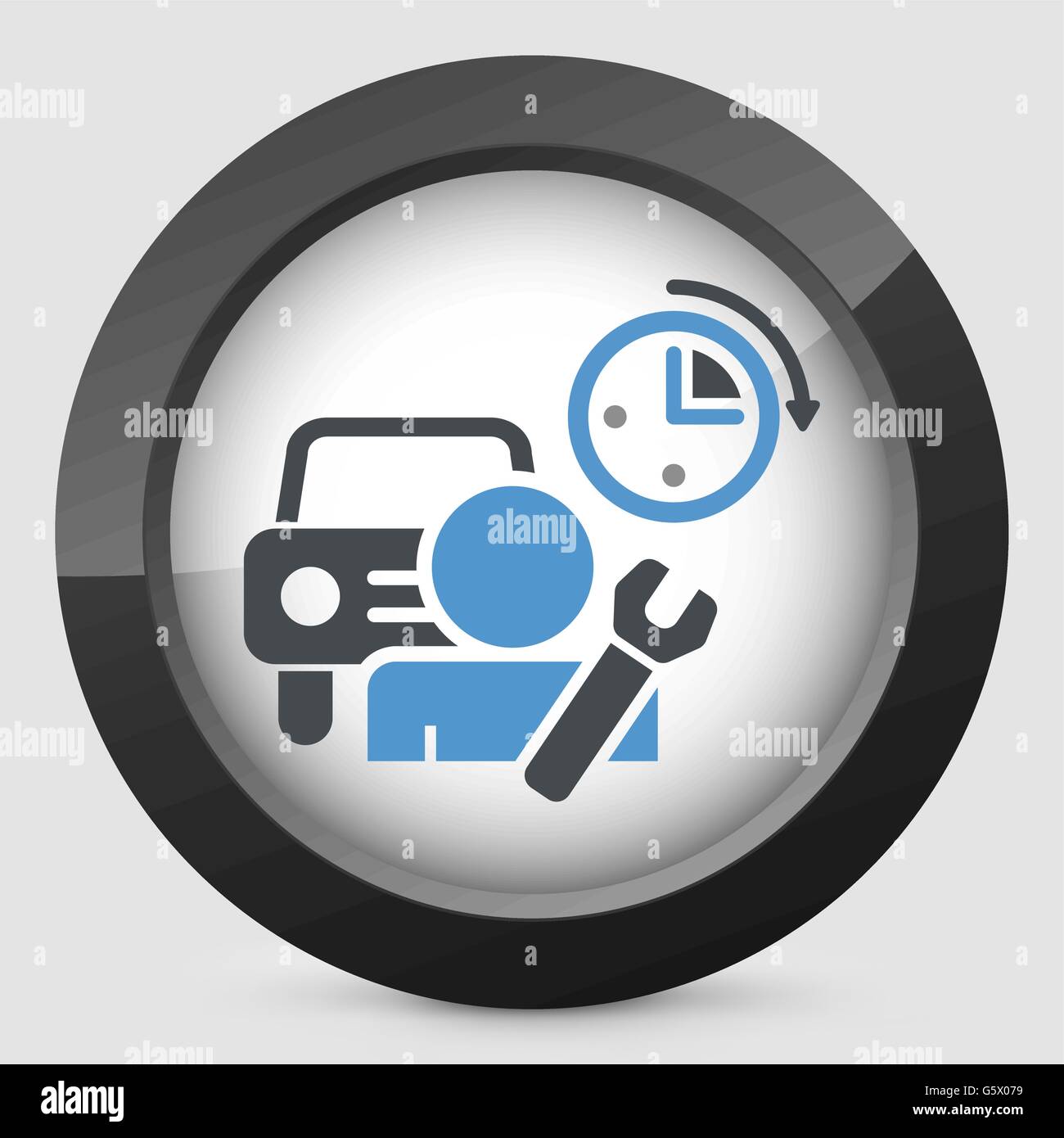 Mechanic roadside repair Stock Vector Images - Alamy