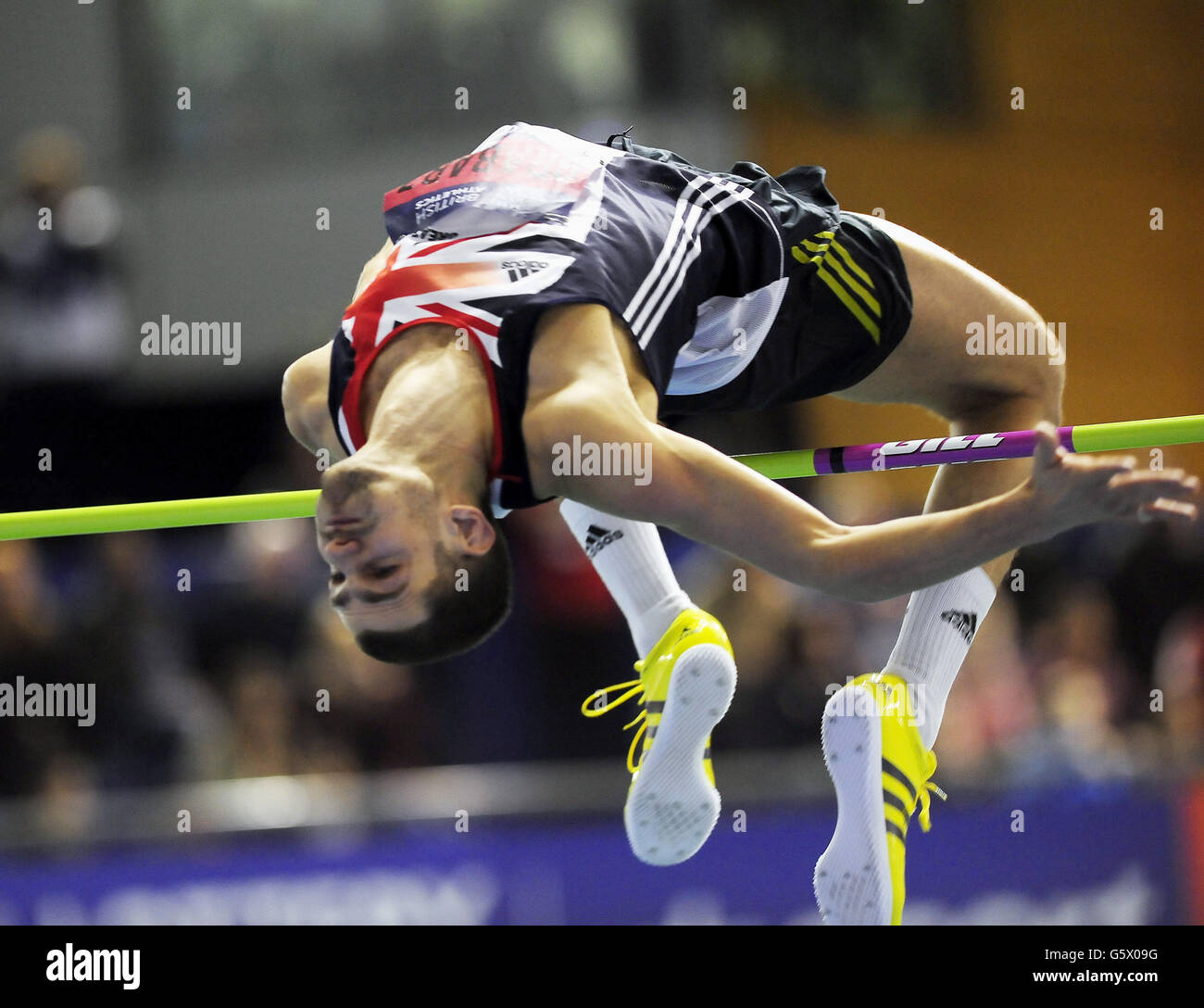 Robbie Grabarz wins the Mens High Jump Event during day two of the ...