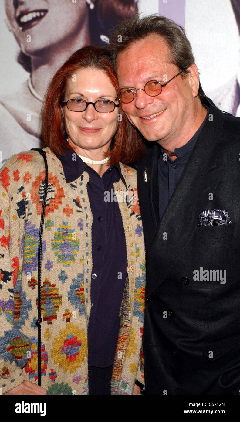 Terry Gilliam and his wife Maggie Weston arrive for a celebrity gala ...