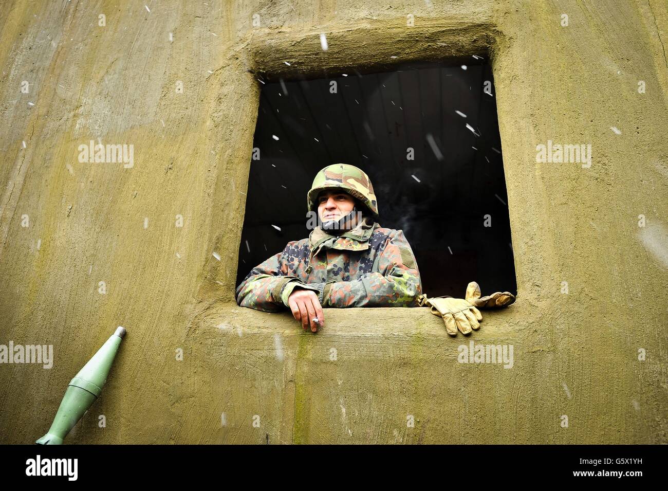 British army on salisbury plain hi-res stock photography and images - Alamy