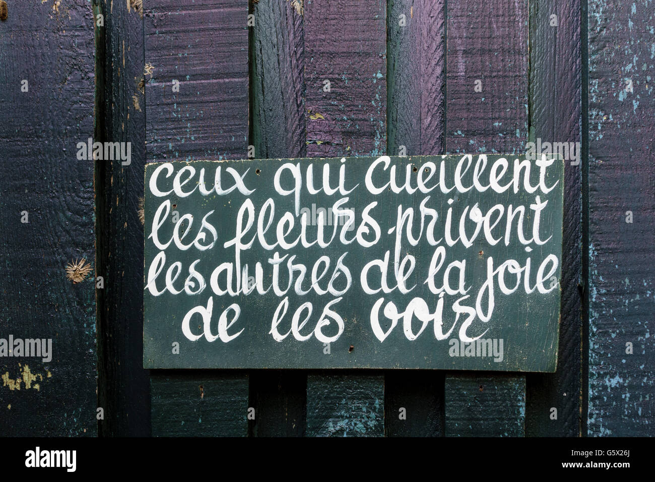 French warning sign hi-res stock photography and images - Alamy