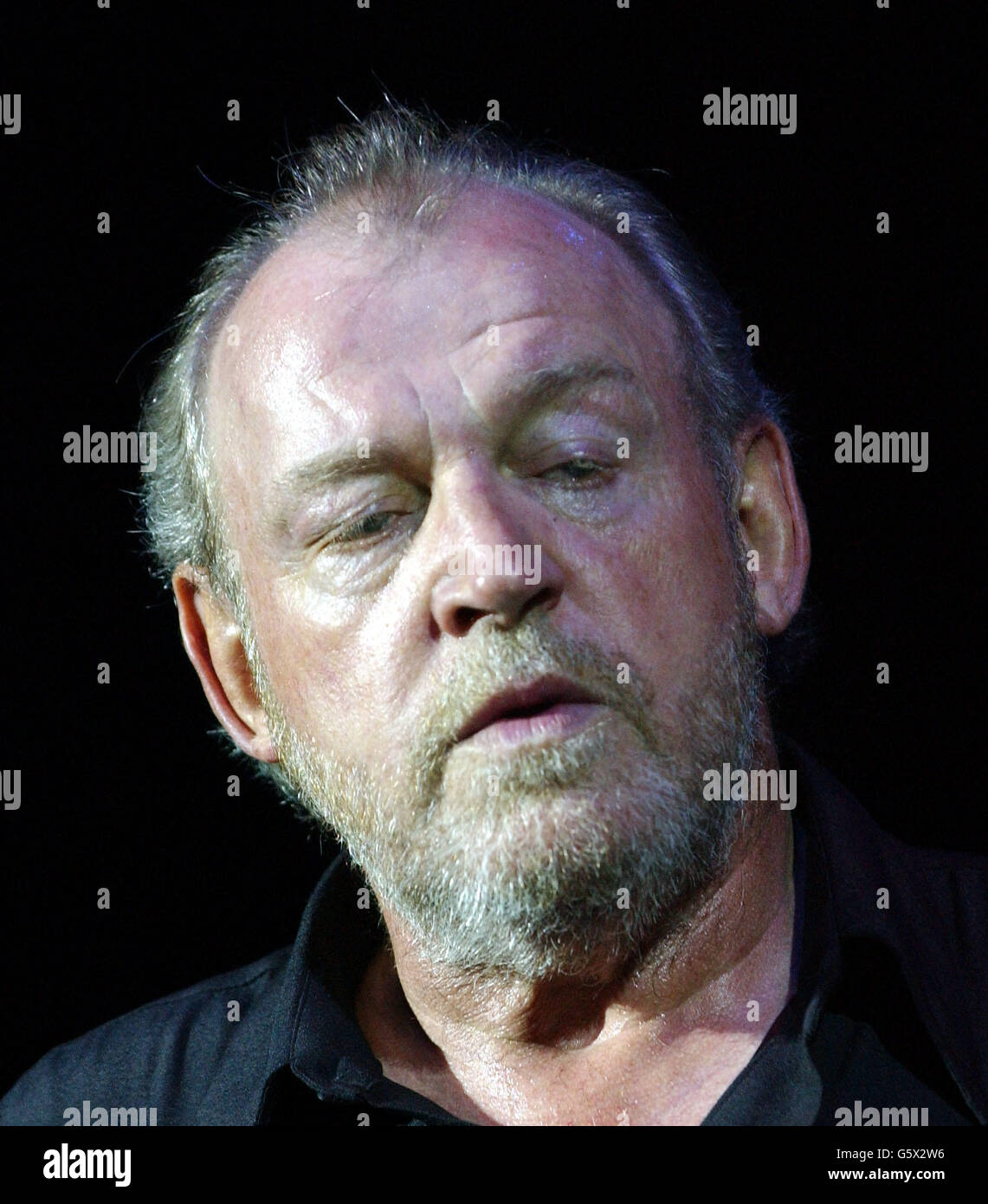 Us rock star joe cocker performing shepherds bush empire hi-res stock ...