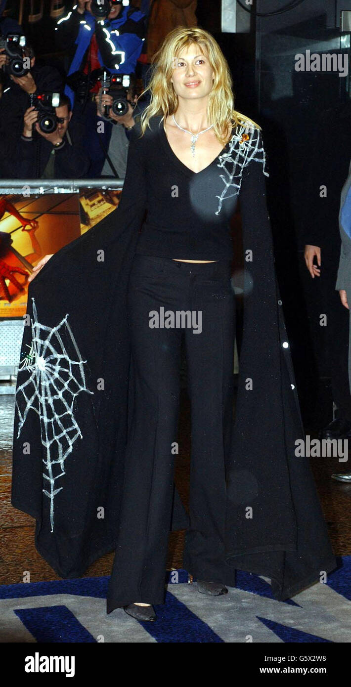 Model Tania Strecker arrives for the UK Premiere of Spider-man at the ...