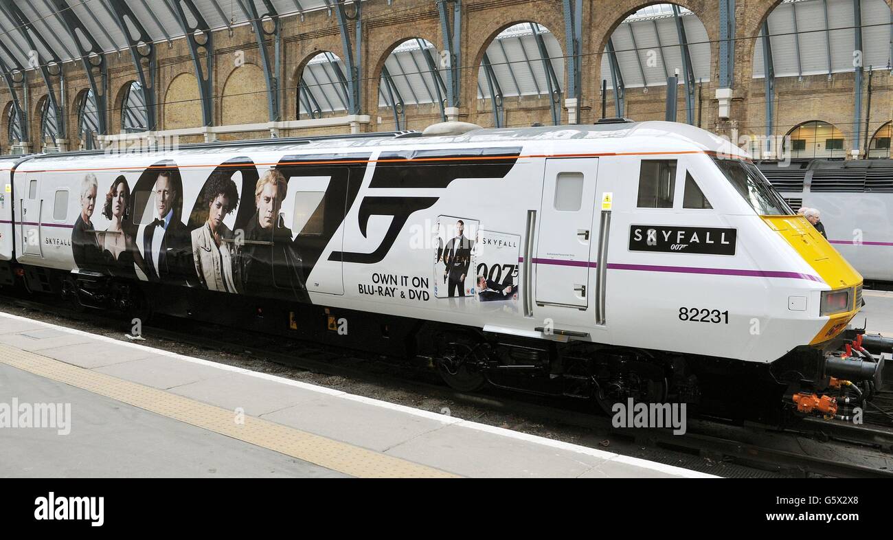 Skyfall East Coast train Stock Photo - Alamy