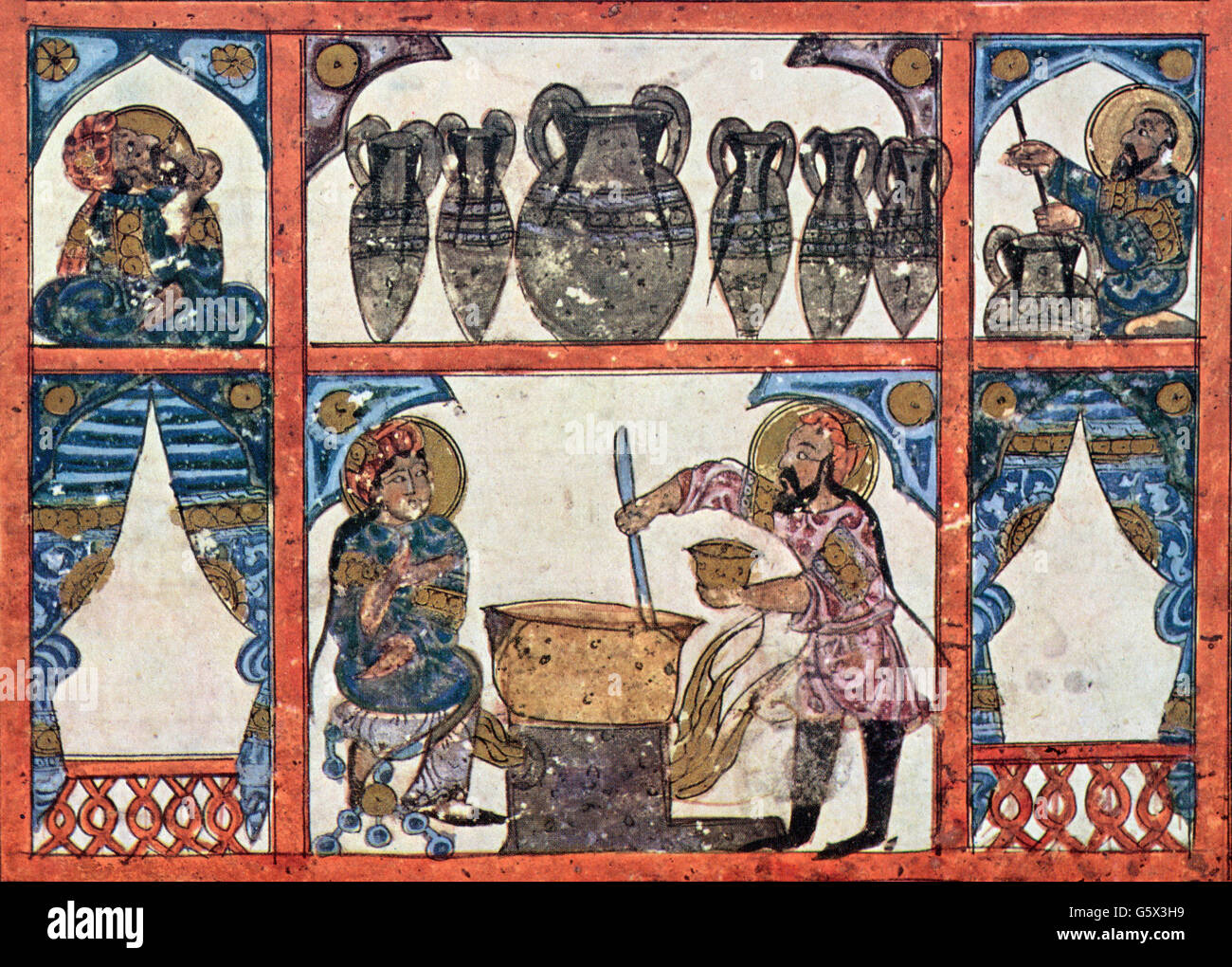 Medieval arab manuscript hi-res stock photography and images - Alamy