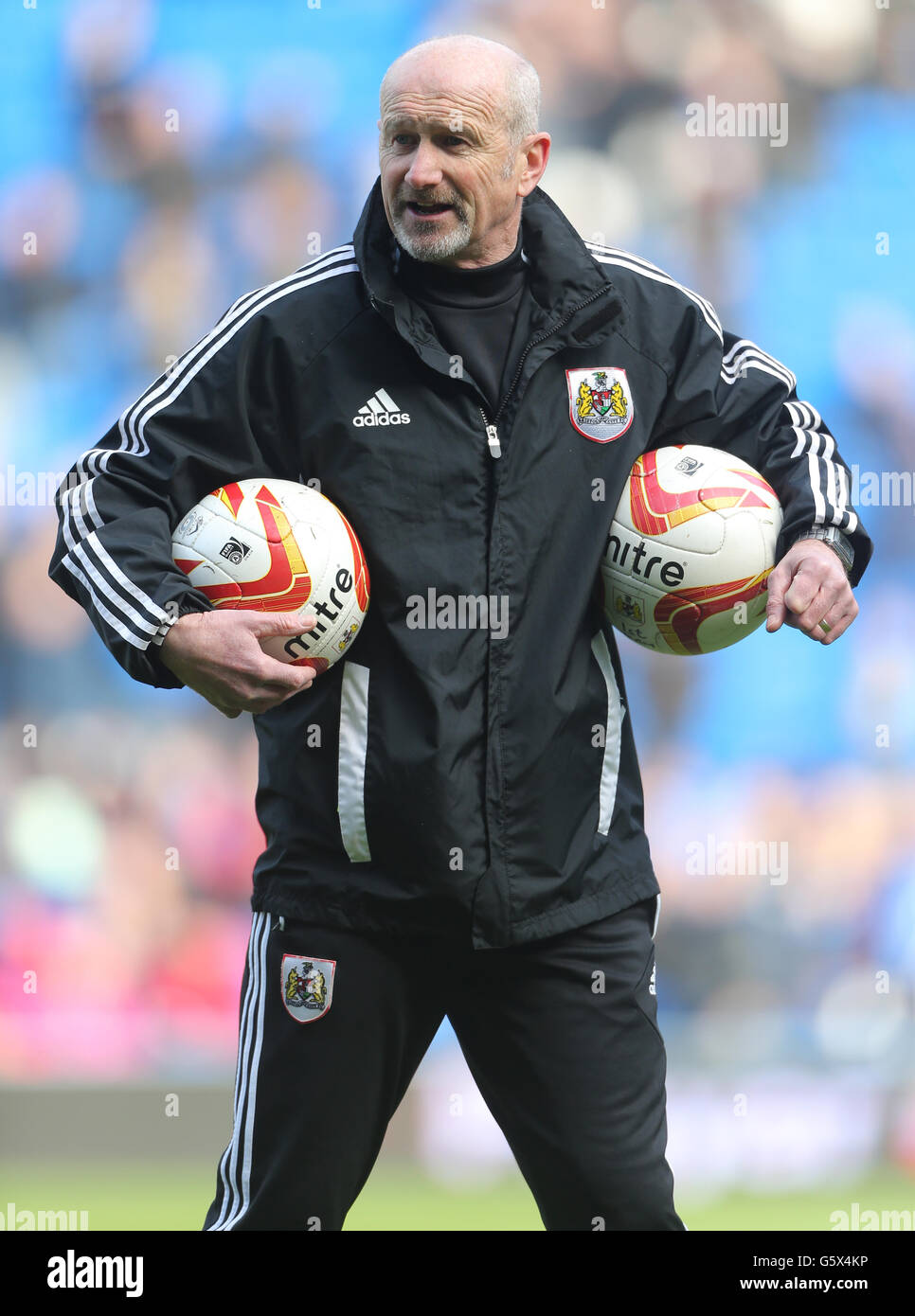 Bristol City coach Richard O'Kelly during the npower Football League ...