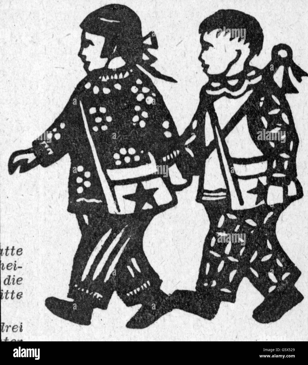 School child on way Black and White Stock Photos & Images - Alamy