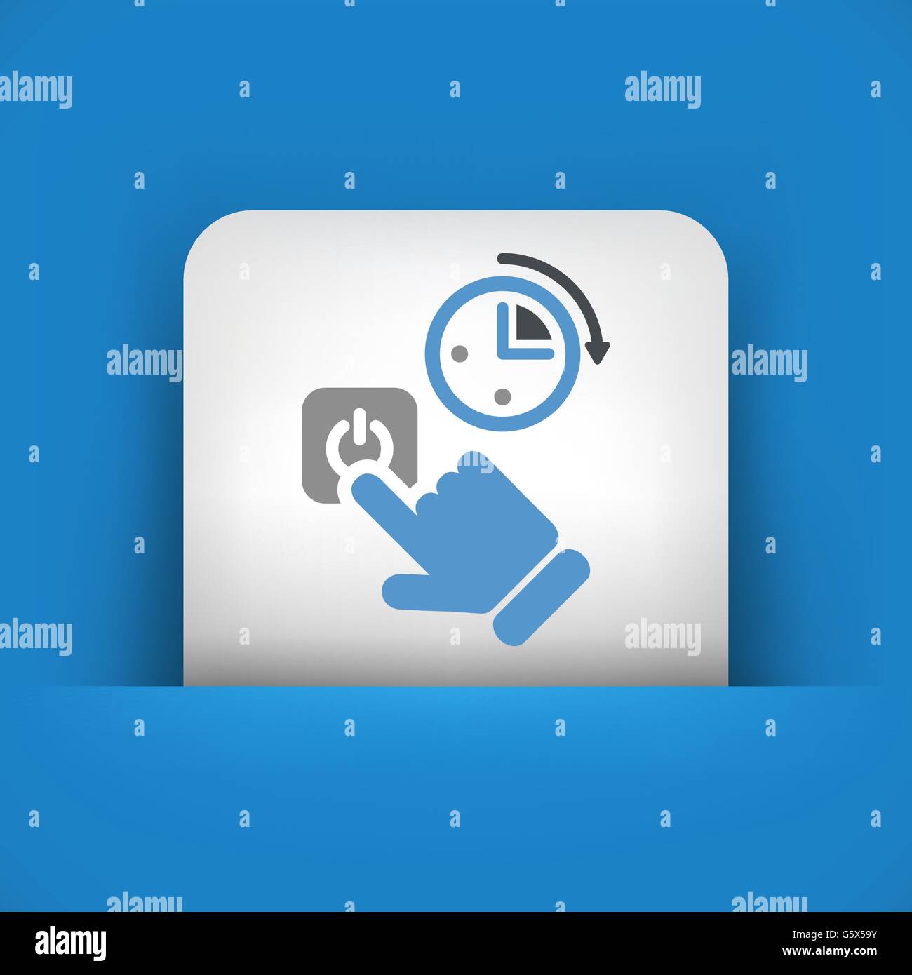 Timer turn Stock Vector Images - Alamy
