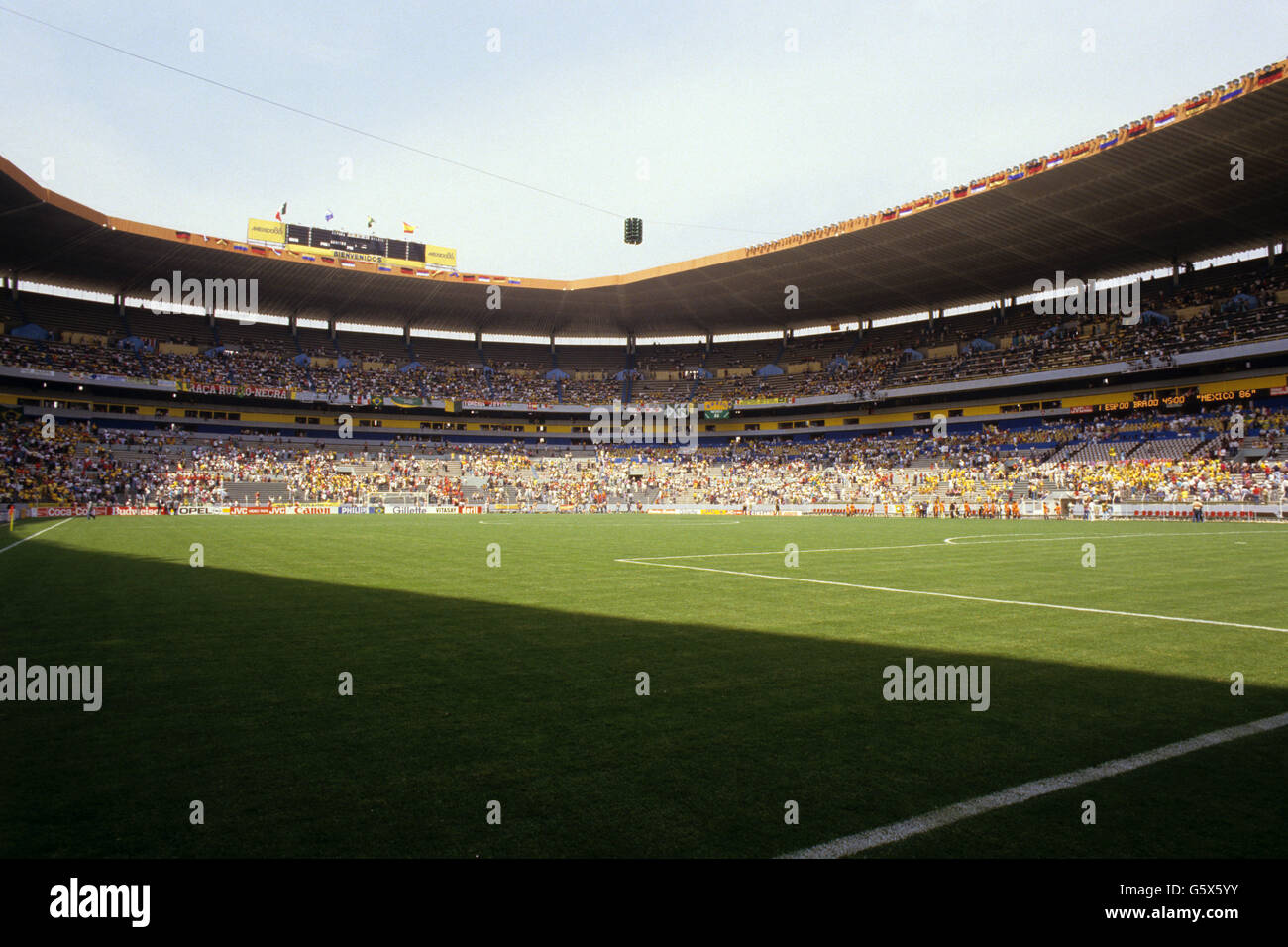 Soccer - FIFA World Cup Mexico 86 - Group D - Brazil v Spain - Estadio ...