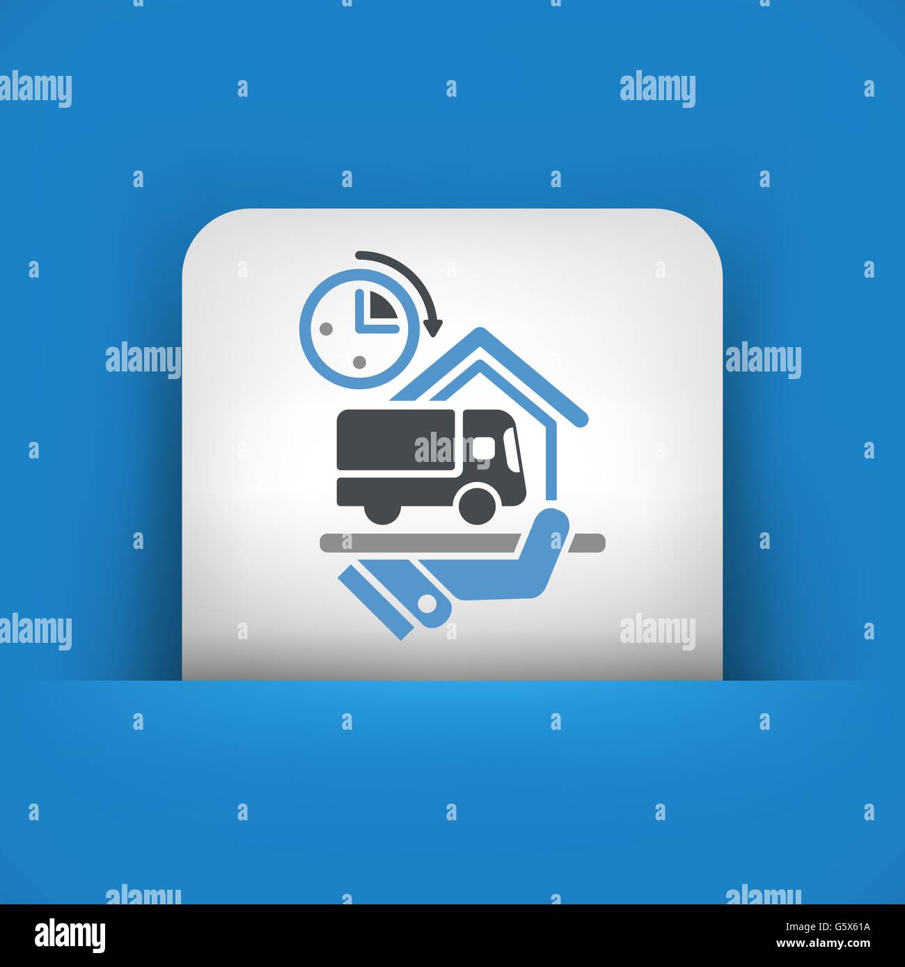 Slow delivery Stock Vector Images - Alamy