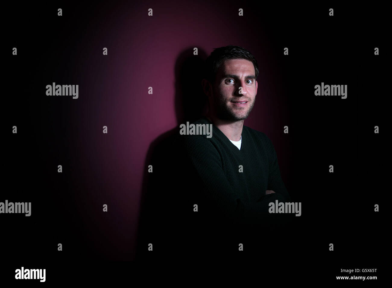 Swansea City's Angel Rangel during the Media Day at the Liberty Stadium ...