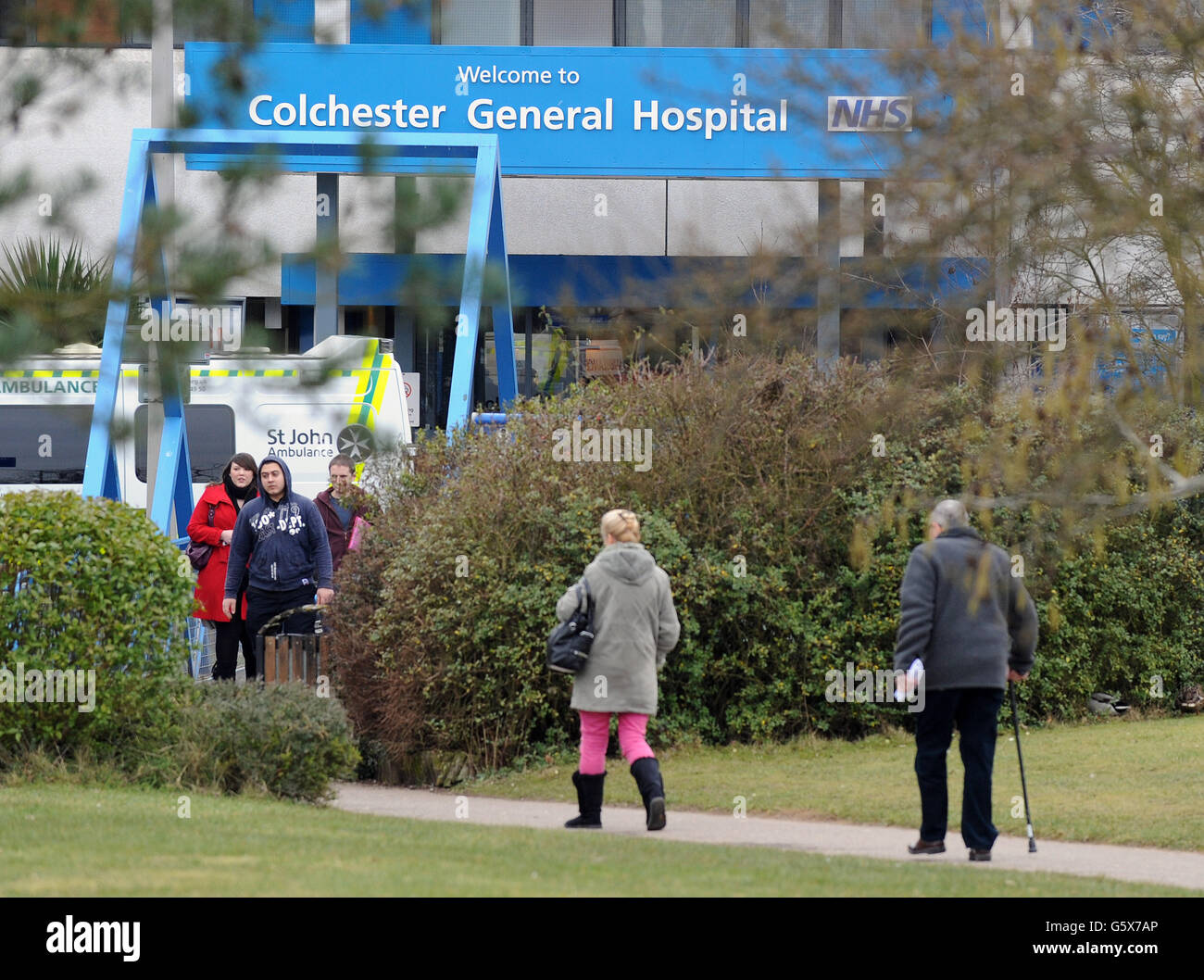 Colchester General Hospital stock Stock Photo - Alamy