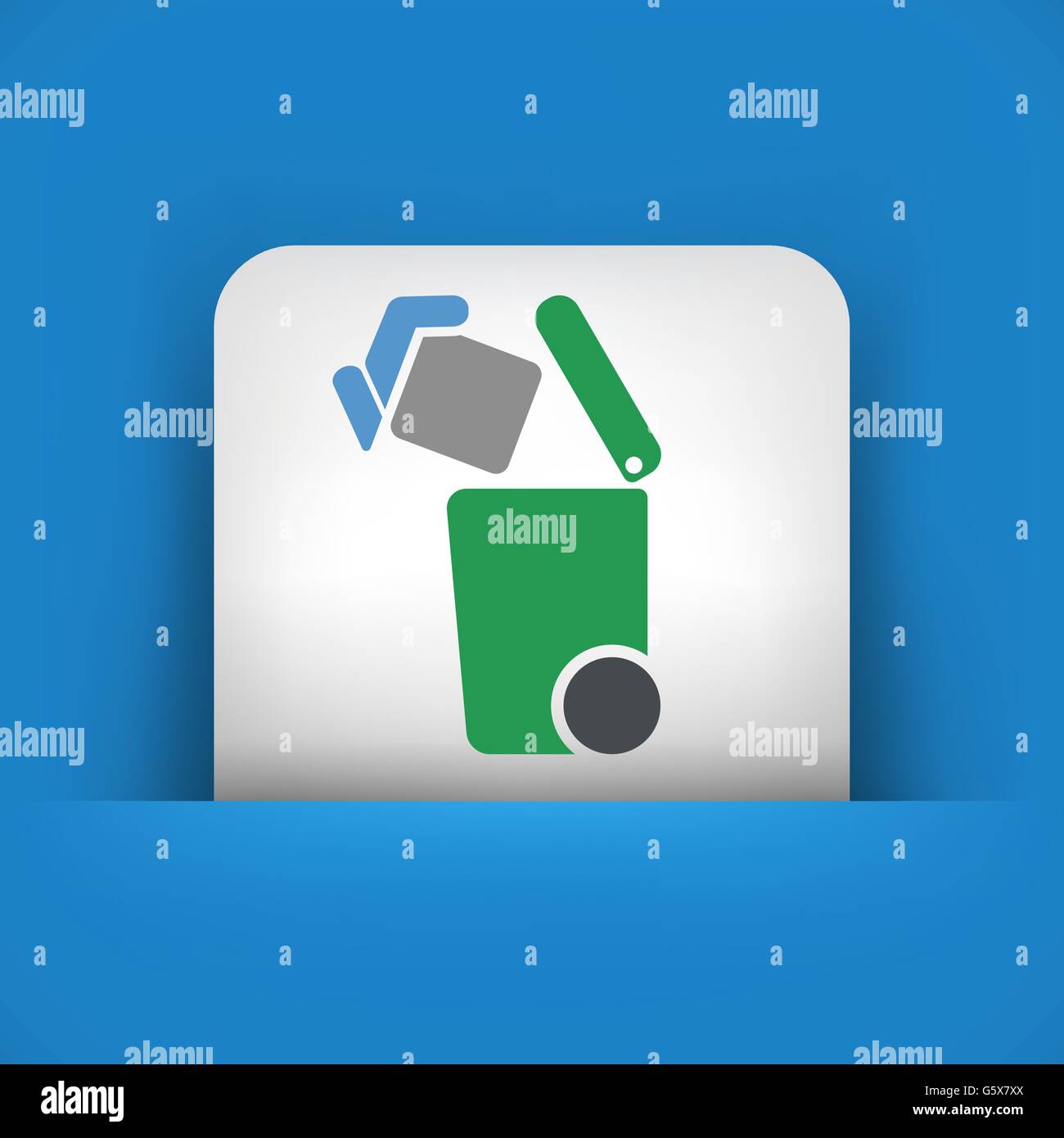 Mixed waste Stock Vector Images - Alamy