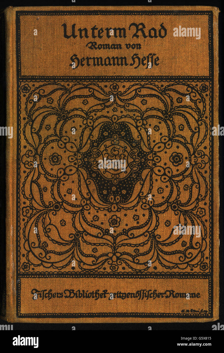 book, Hermann Hesse: "Beneath the Wheel" ("Unterm Rad"), 1906, reprint ...