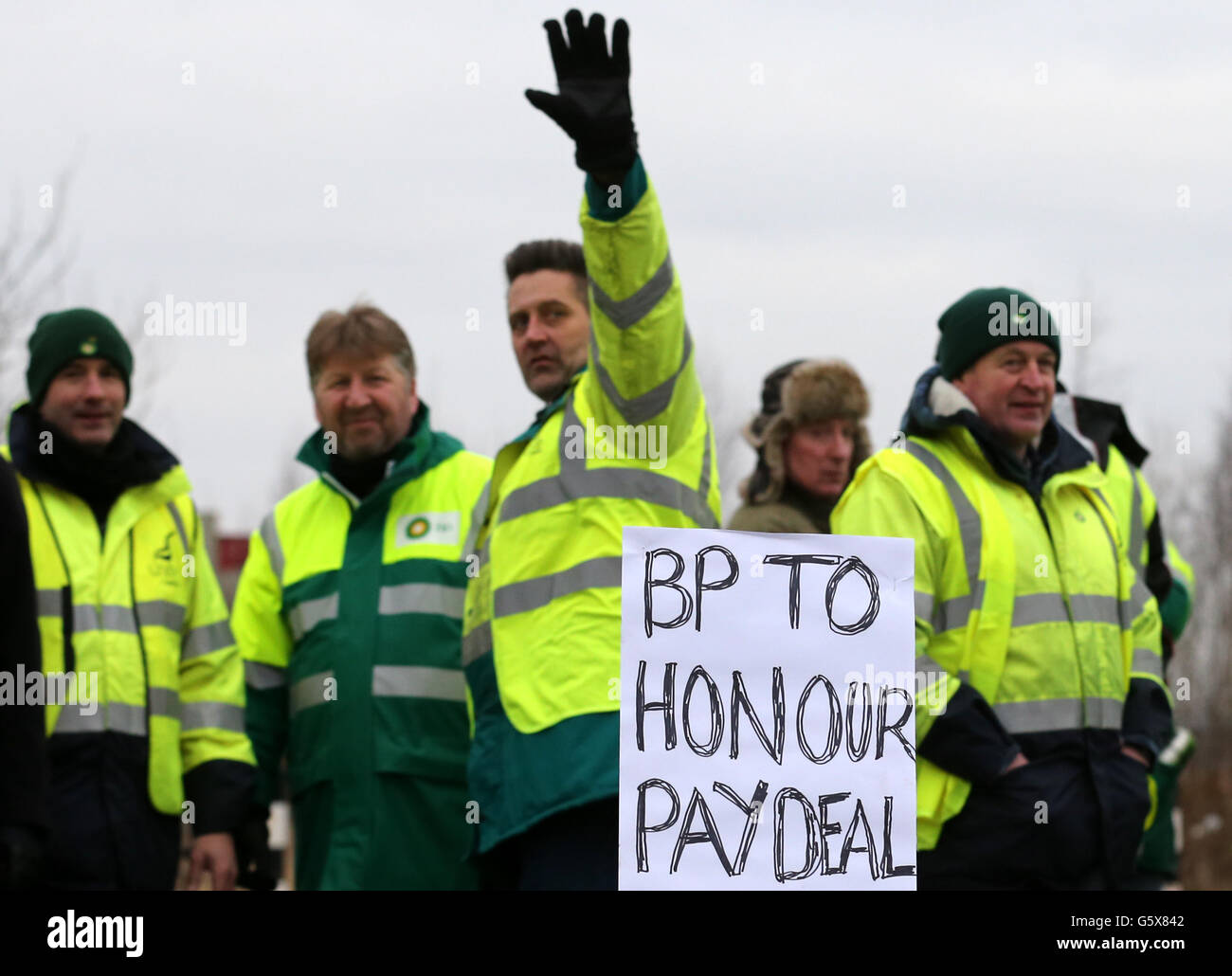 Grangemouth strike hi-res stock photography and images - Alamy
