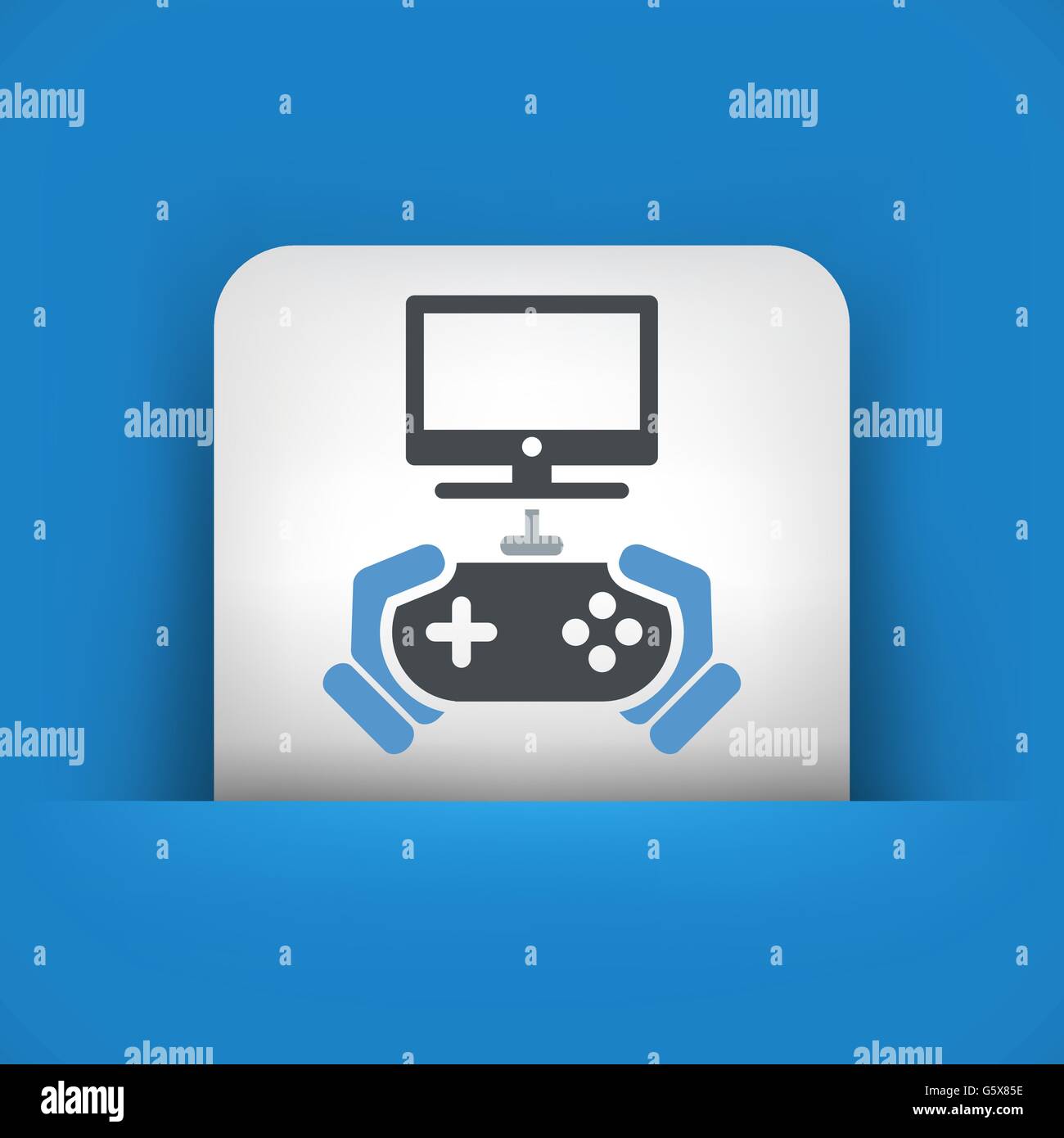 Video game icon Stock Vector Image & Art - Alamy