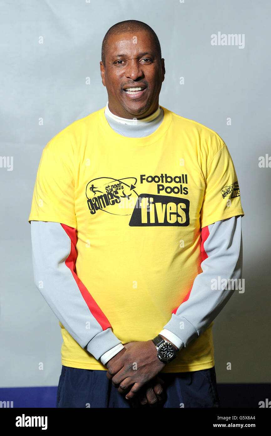 Sport - Street Games Football Pools Fives - Manchester Stock Photo - Alamy