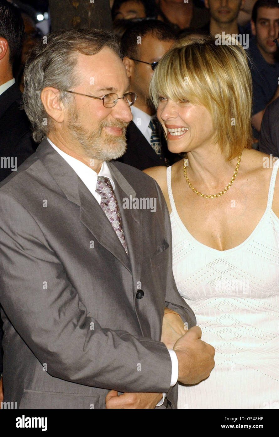 Kate Capshaw Husband Steven Spielberg High Resolution Stock Photography ...