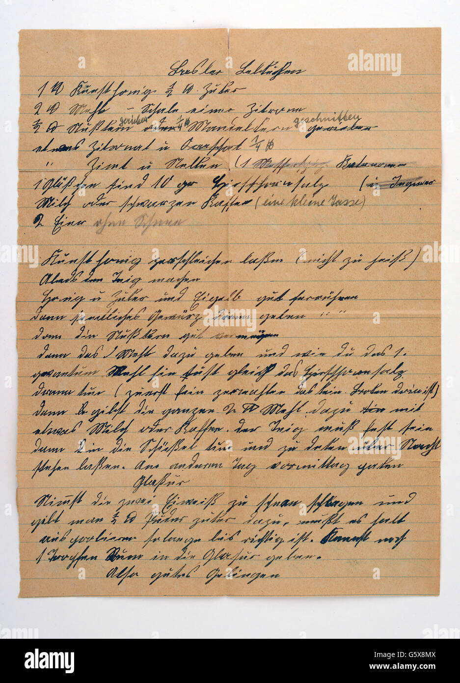 Recipes 1920s hi-res stock photography and images - Alamy